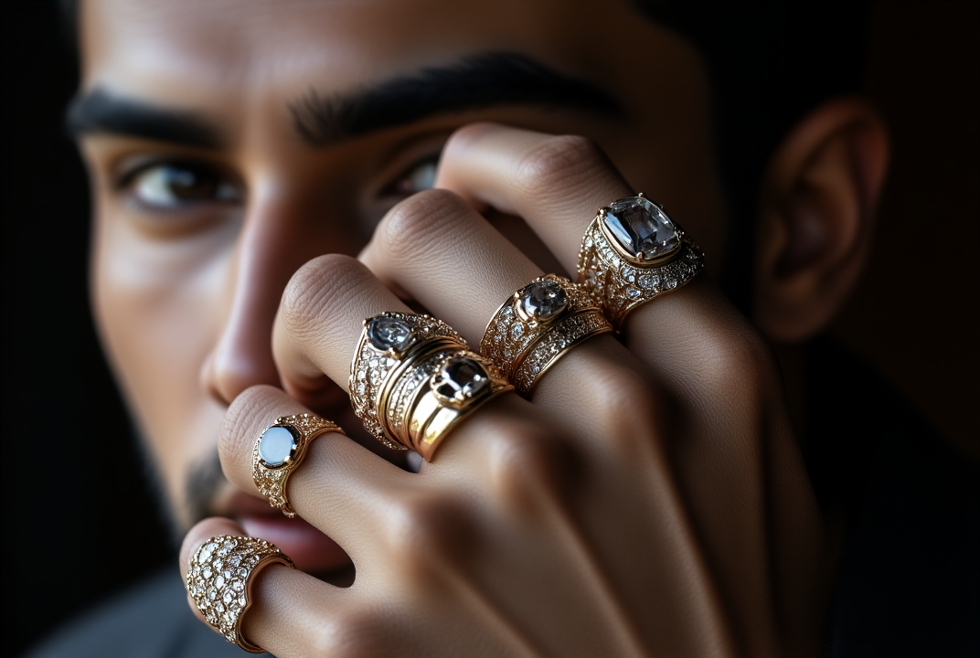 How To Wear Multiple Rings: Ring Styling Guide | Gold Urban