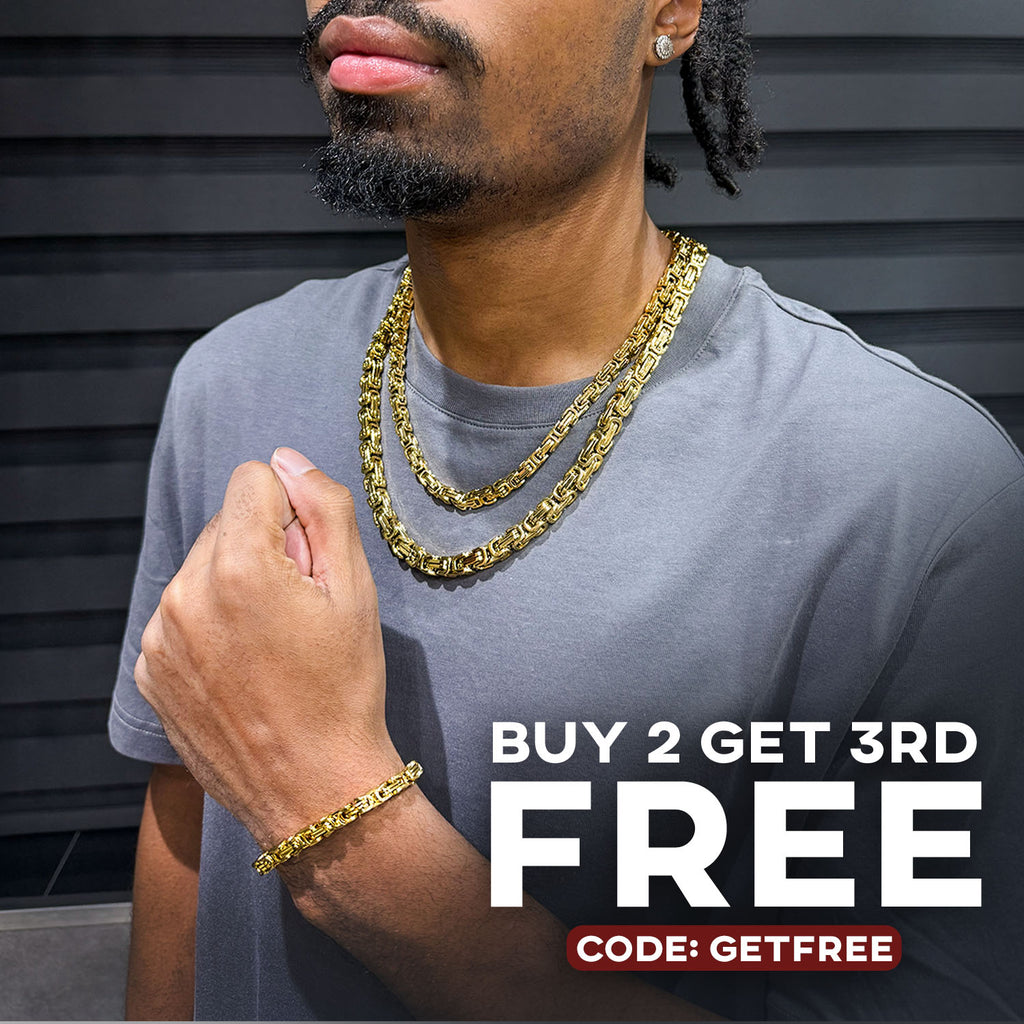 Iced Out Chains | Iced Out Gold Chain | Gold Urban