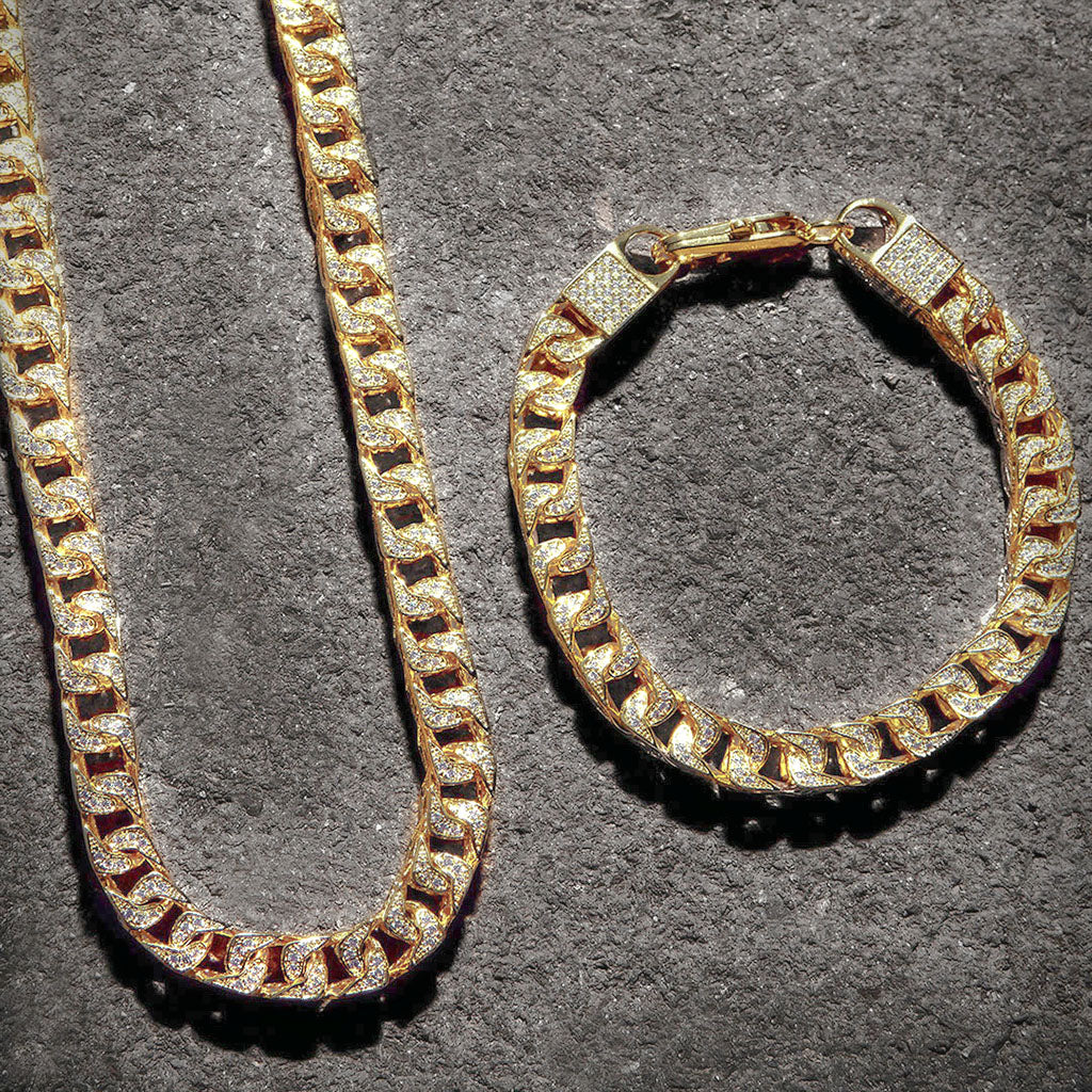 Hip Hop Jewelry | Men's 14K Gold & Iced Out Chains | Gold Urban ...